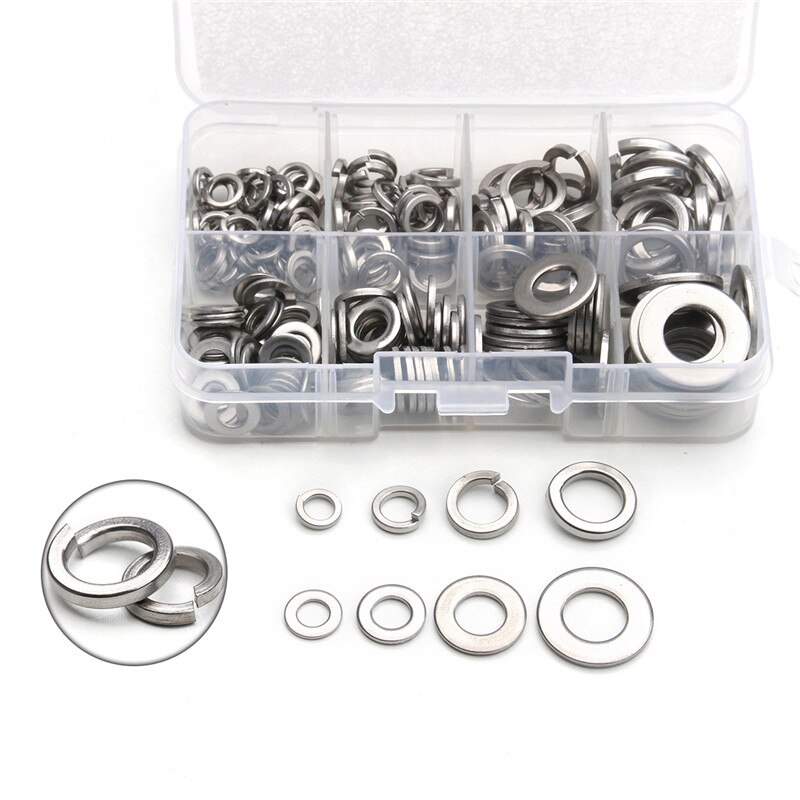 200Pcs 304 Roestvrijstalen Ringen Schelpen Pad Len... – Vicedeal