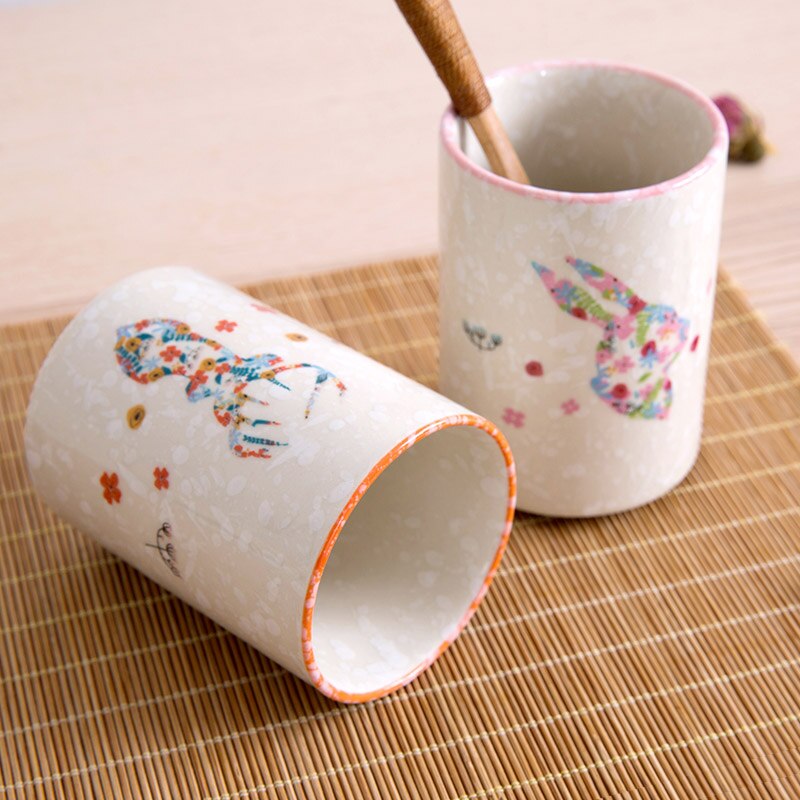 Home ceramic cups retro colored tea Japanese tea s... – Grandado