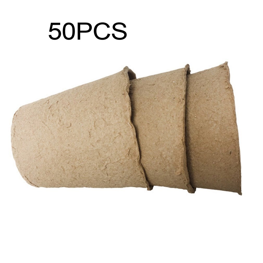 Round Degradable Pulp Peat Seedling Cup Seed Start... – Grandado