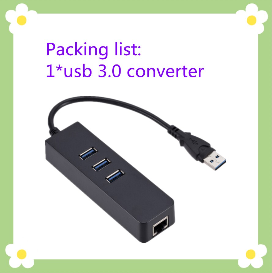 PzzPss-adaptador Gigabit Ethernet USB 3,0, HUB DE ... – Grandado