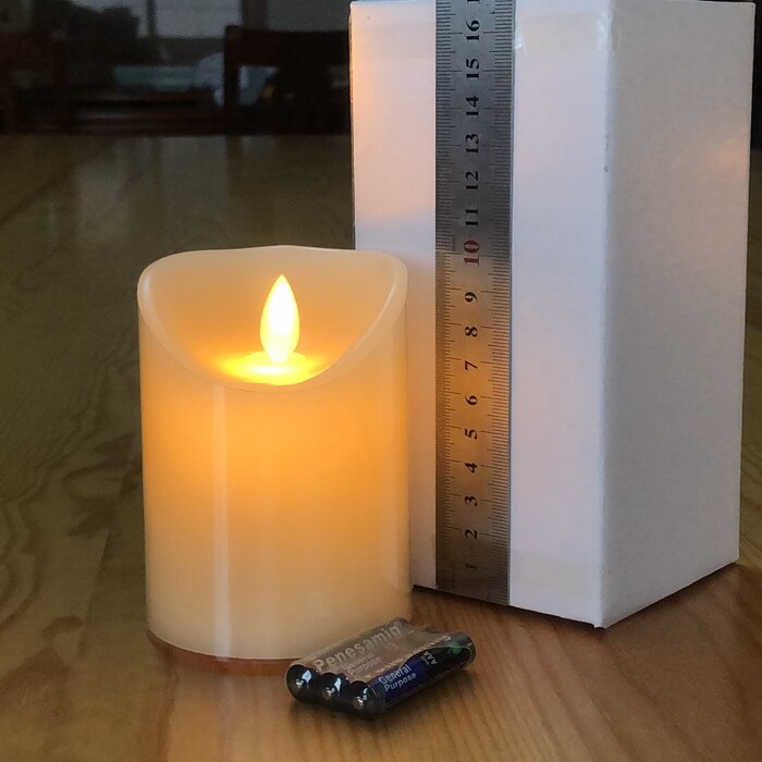 5pcs Wedding Led Pillar Candle Birthday Smokeless ... – Grandado