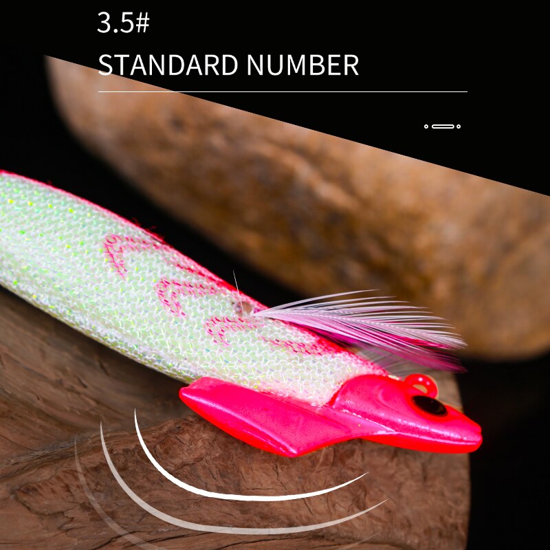 FSDZSO 11cm/30g luminous squid Jig head squid lure... – Grandado