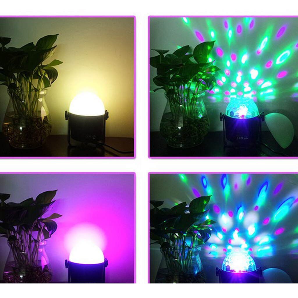 LED Mini RGB Disco Party Club DJ KTV Magic Ball La... – Grandado
