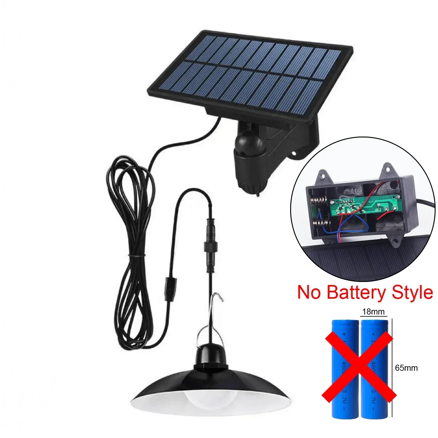 Solar Pendant Light Led No Battery Solar Powered L... – Grandado