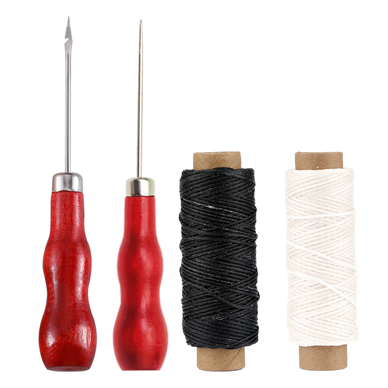 Dailylike Leather Sewing Kit 50m Wax Thread Stitch... – Vicedeal