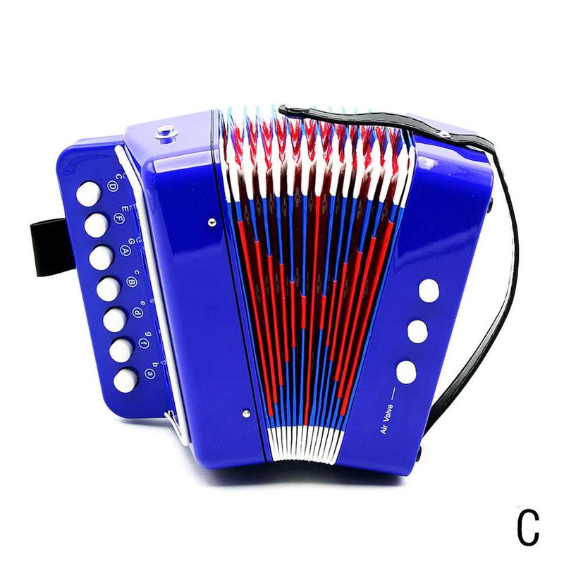 7- 2 Bass Accordion Mini Small Accordion Education... – Grandado