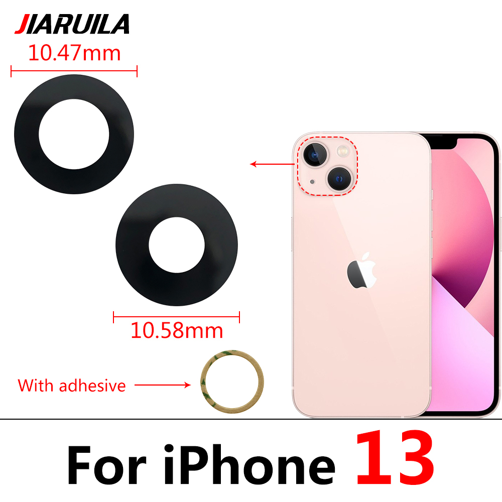 10Pcs/Lot, Camera Glass Lens Back Rear Camera Glas... – Grandado