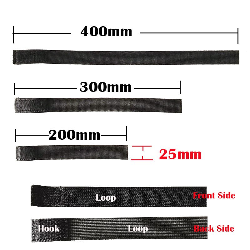 5pcs/lot 25mm Elastic Reverse buckle fastener tape... – Grandado