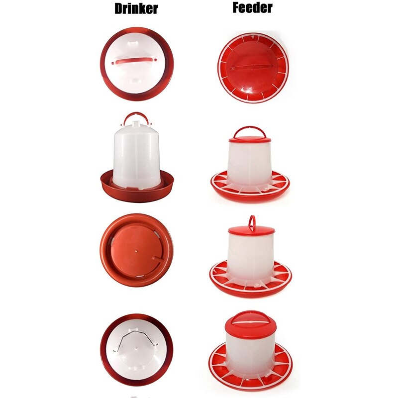Baby Chick Feeder and Waterer Kit for Poultry Foun... – Vicedeal