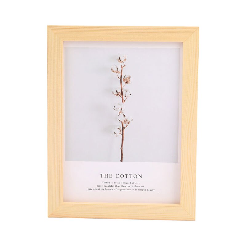 1pc Nordic Simple Wooden Frame Picture Photo Frame... – Grandado