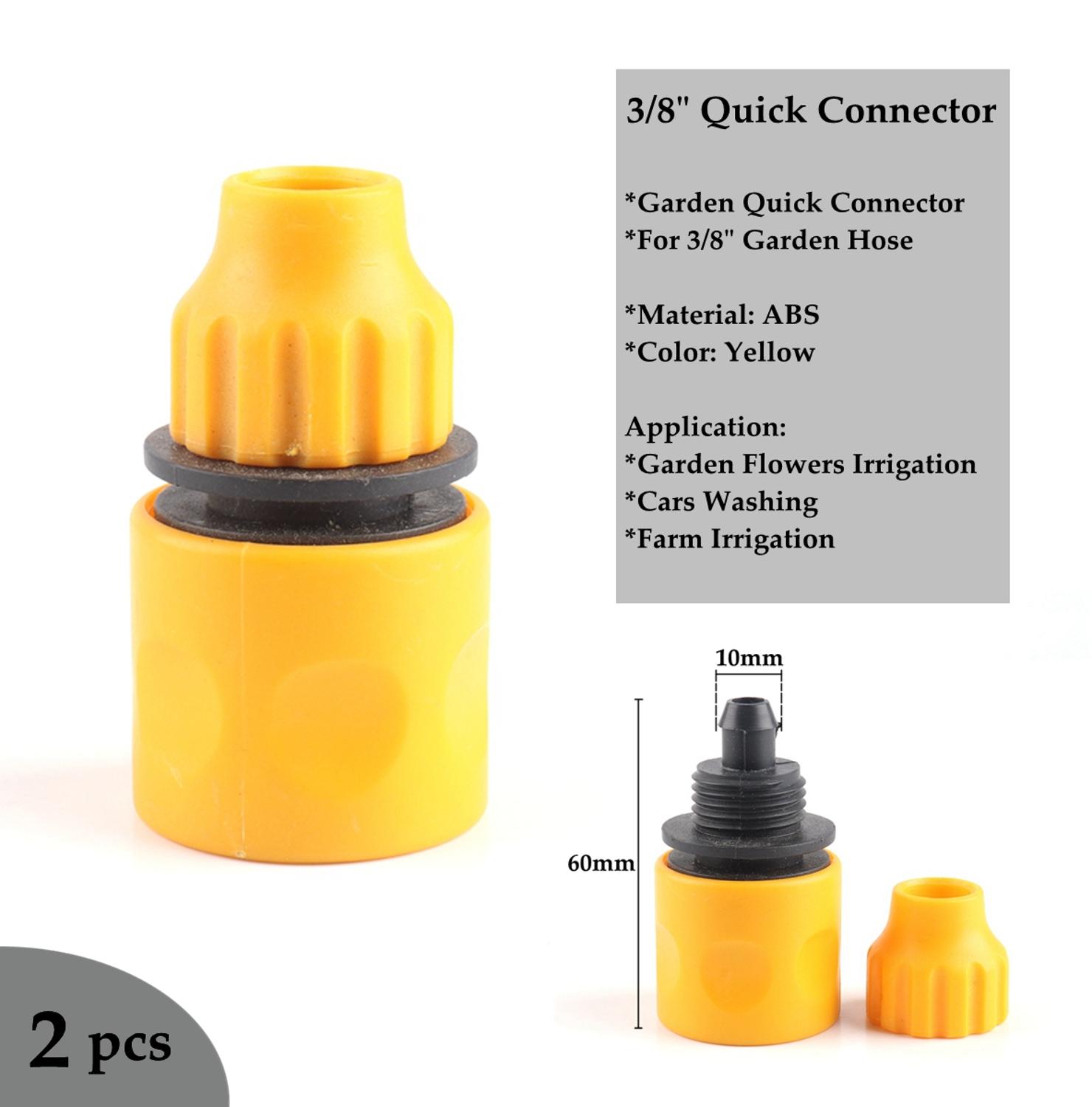 2pcs Garden Quick Connector Watering Repair Joint ... – Vicedeal