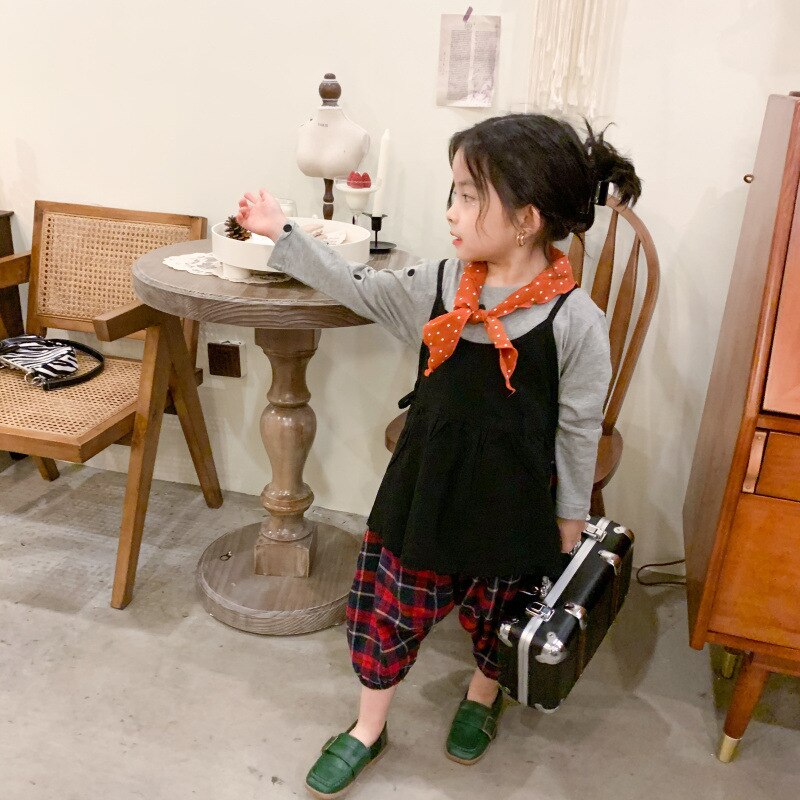 Spring Kids Boys and Girls Red Plaid Casual Loose ... – Vicedeal