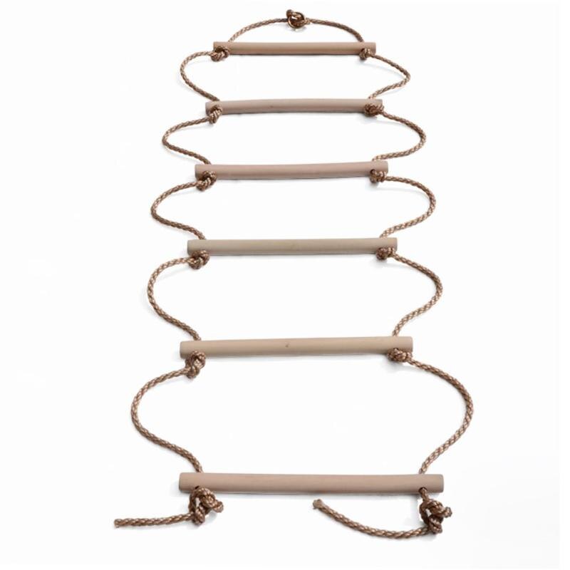 Houten Sporten Pe Touw Ladder Kinderen Klimmen Ind... – Vicedeal