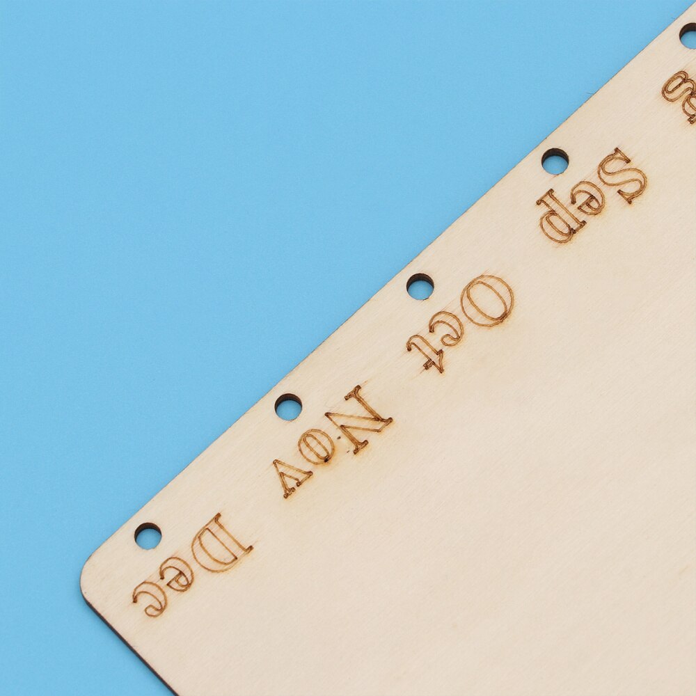 1 pc Wooden DIY Hanging Birthday Reminder Wall Cal... – Grandado