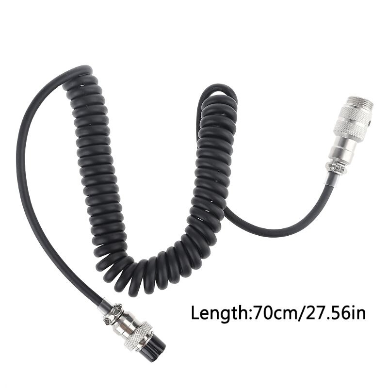 8Pin Coiled Extension Microphone Cord 8Core Aviati... – Vicedeal