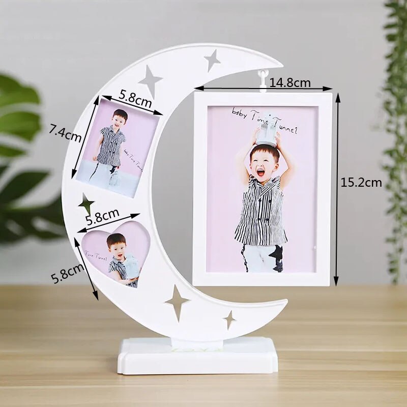 Cartoon Bicycle Photo Frame Ornament Modern Simple... – Grandado