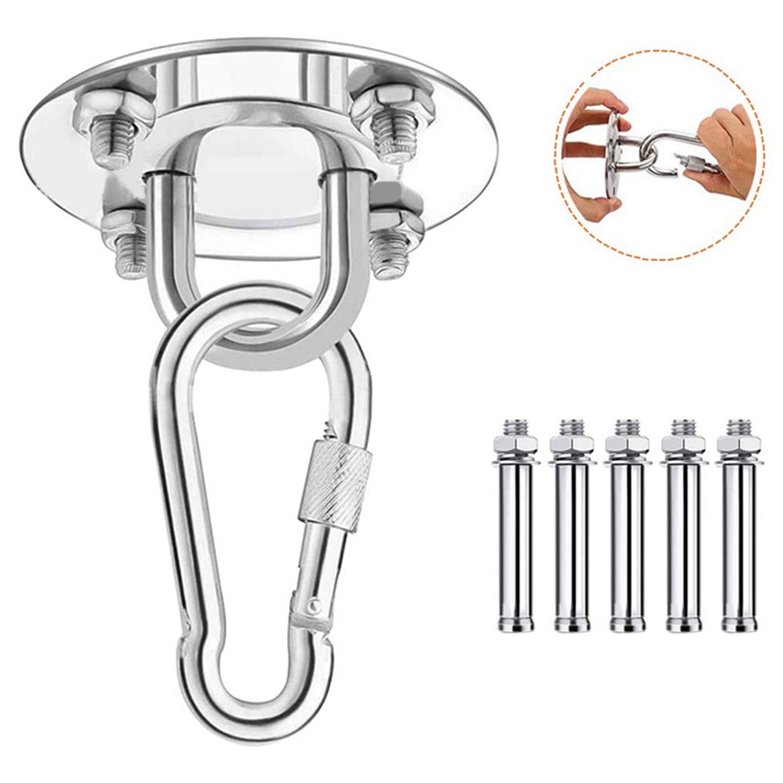 Stainless Steel Ceiling Hook Ceiling Mount Yoga Ha... – Vicedeal