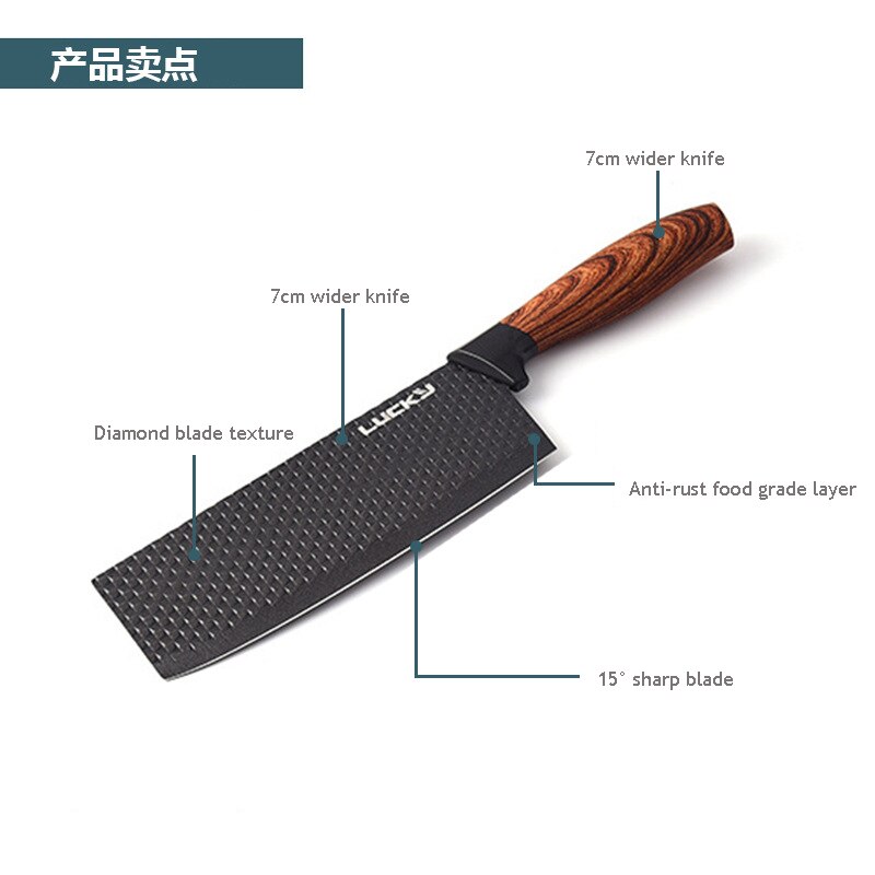 6pcs Stainless Steel Kitchen Knives Set Kitchen Kn... – Grandado
