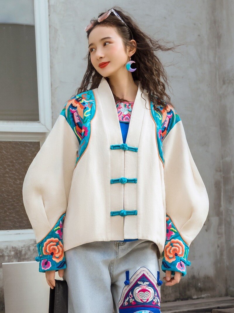 Chinese Traditional Style Tang Suit Women Oriental... – Grandado