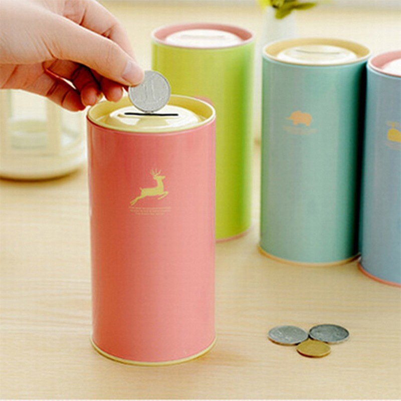 Dier Snoep Kleur Spaarpot Ronde Metalen Spaarpot L... – Grandado