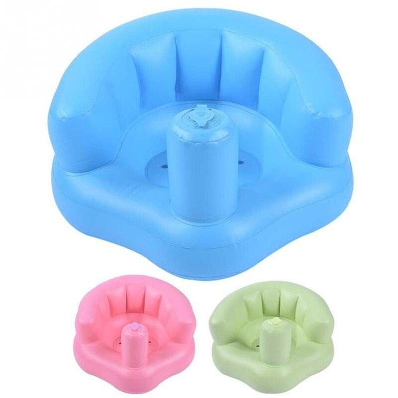 Inflatable Children's Sofa Portable Baby Chair... – Grandado