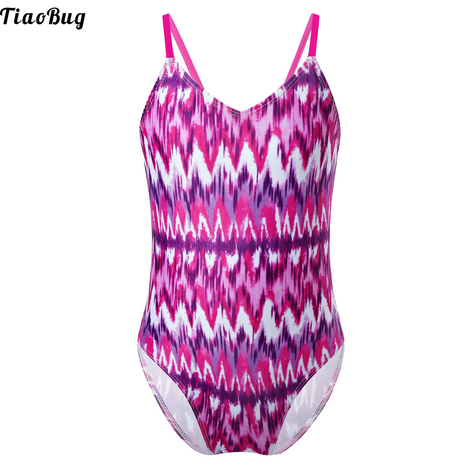 TiaoBug Summer Kids Girls One-Piece Spaghetti Shou... – Grandado