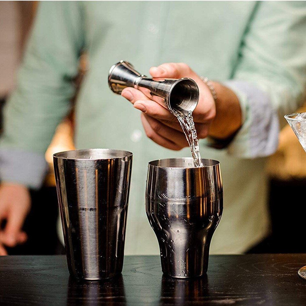Stainless Steel Cocktail Shaker Wine Measure Cup D... – Vicedeal