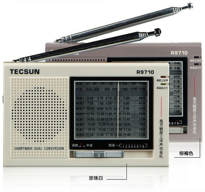 R-9710 FM/MW/SW dual conversion World Band seconda... – Grandado