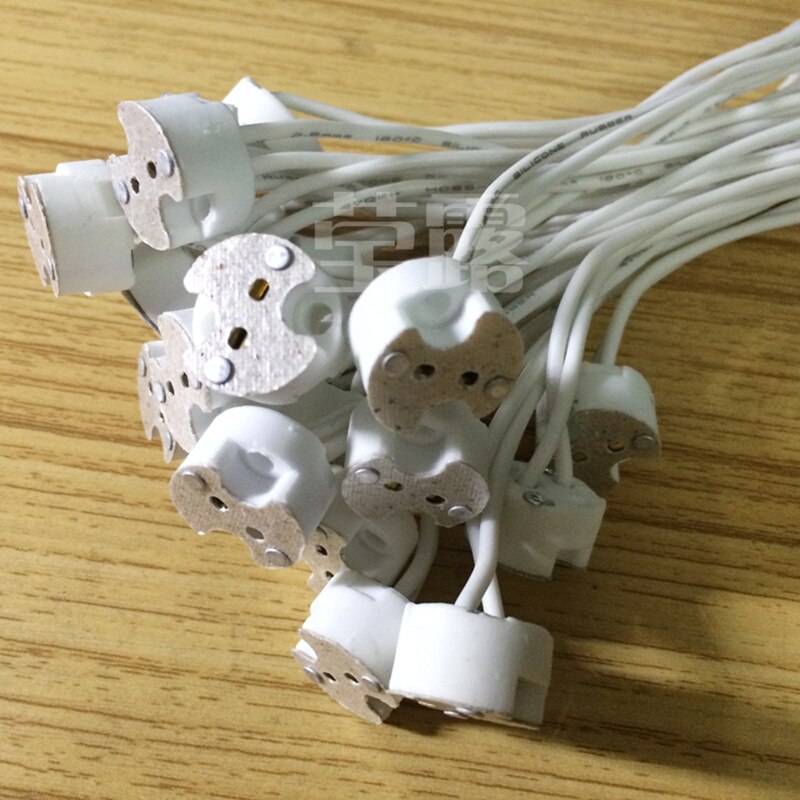 5PCS LED Lamp Socket Holder Base Halogen with Wire... – Grandado