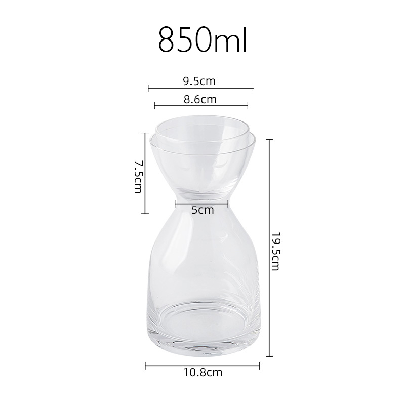 Crystal Sake Glas Ijs Kruik Slapen Gezicht Wijn Co... – Vicedeal