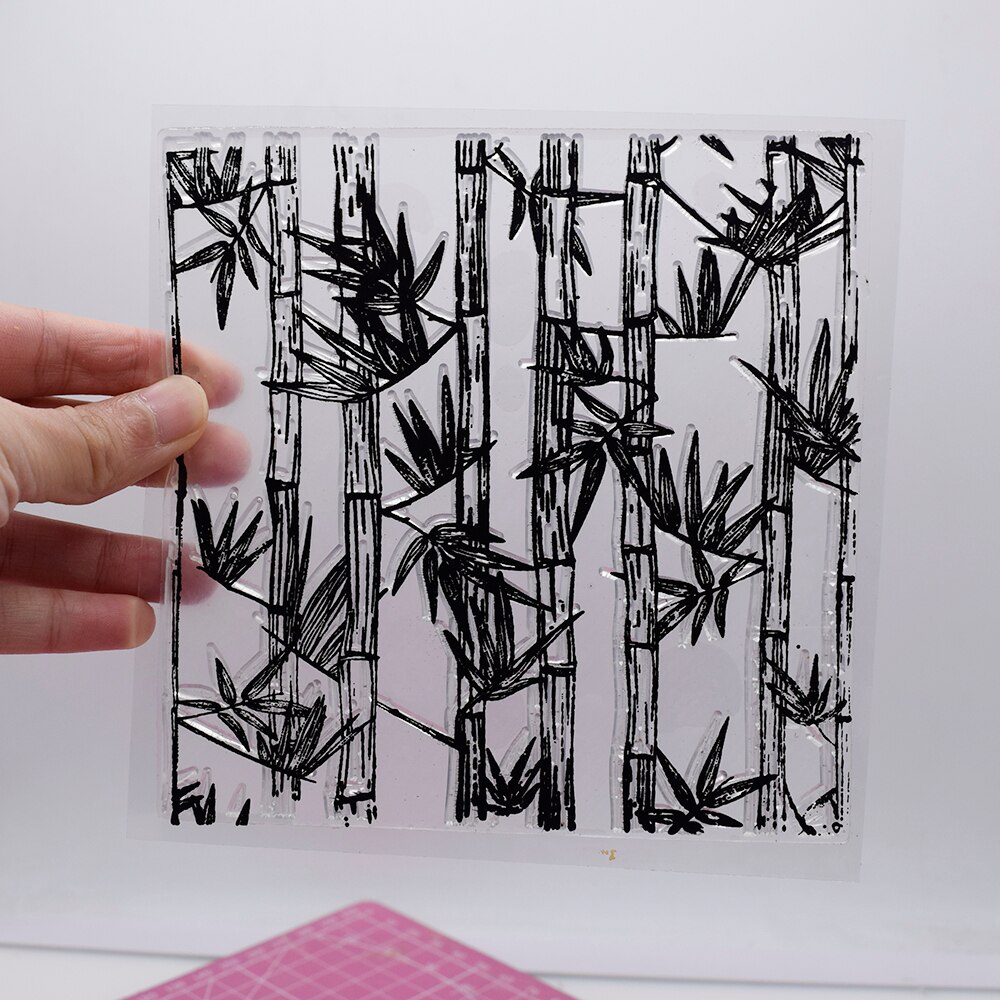 Polymer Clay Stamp Bamboo Pattern Texture Sheets C... – Grandado