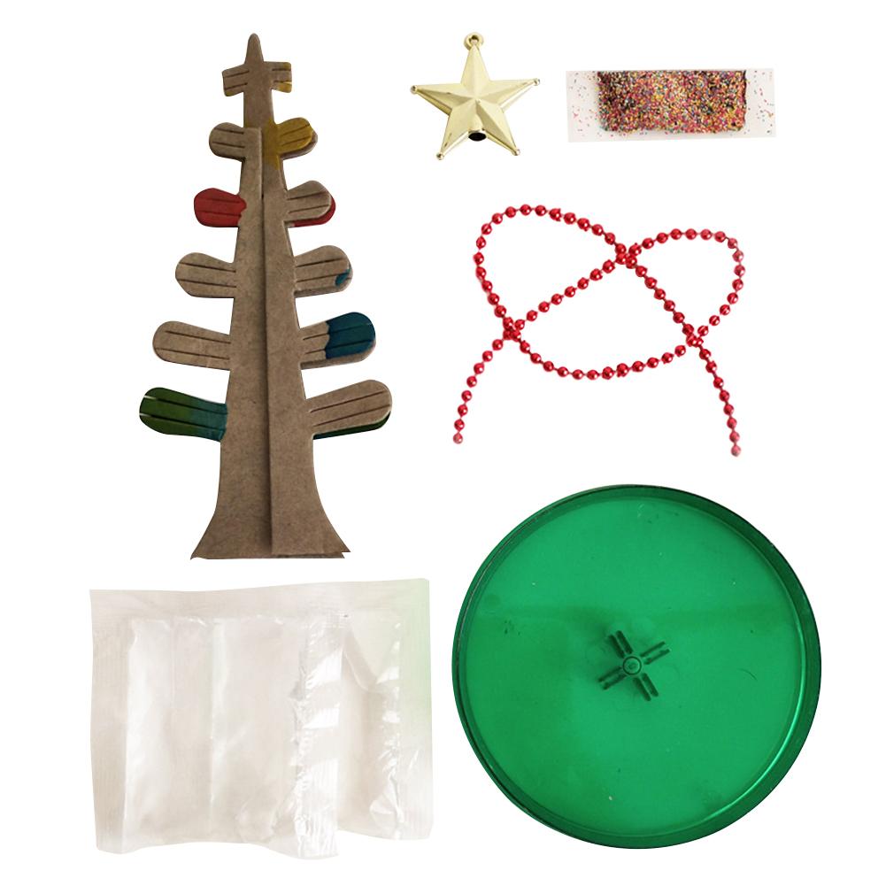 Green DIY Visual Magic Growing Paper Crystals Tree... – Vicedeal
