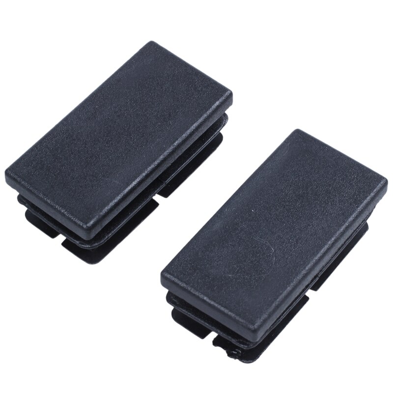 8 Pcs Black Plastic Rectangular Blanking End Caps ... – Grandado