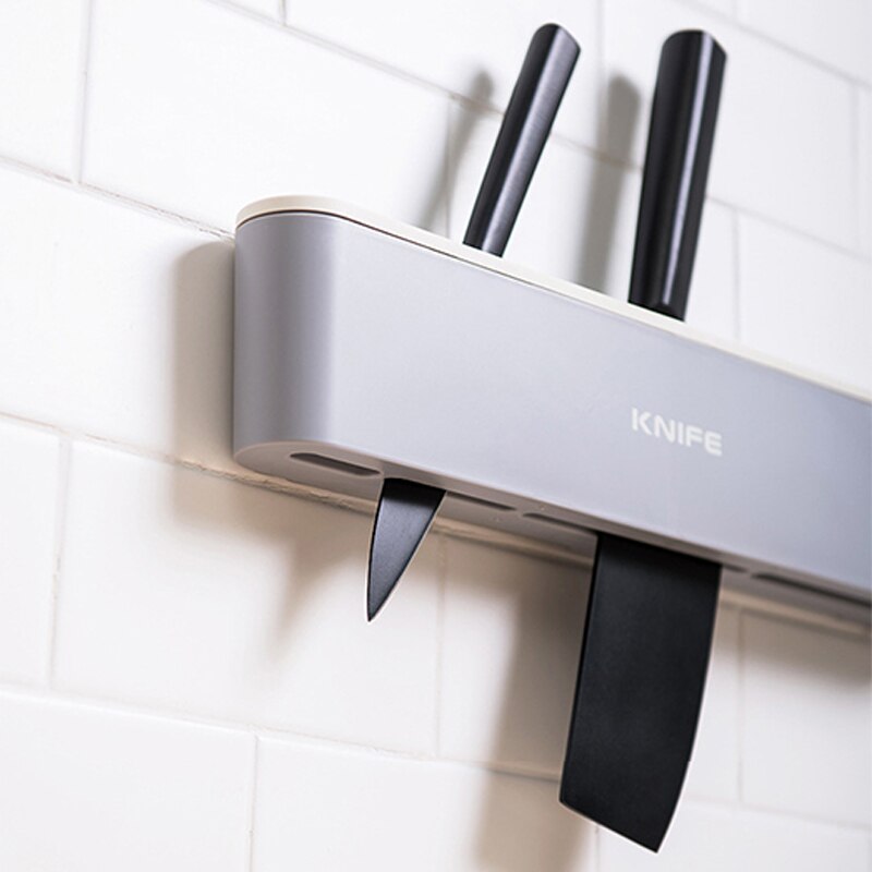 1PC Knives Shelf Holder Shelf Wall Mounted 4 slots... – Vicedeal