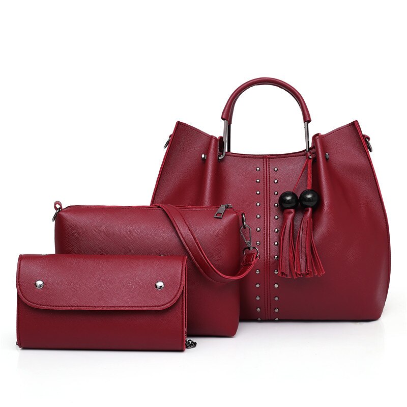 Tassen vrouwen vrouwen handtassen trendy set tasse... – Vicedeal
