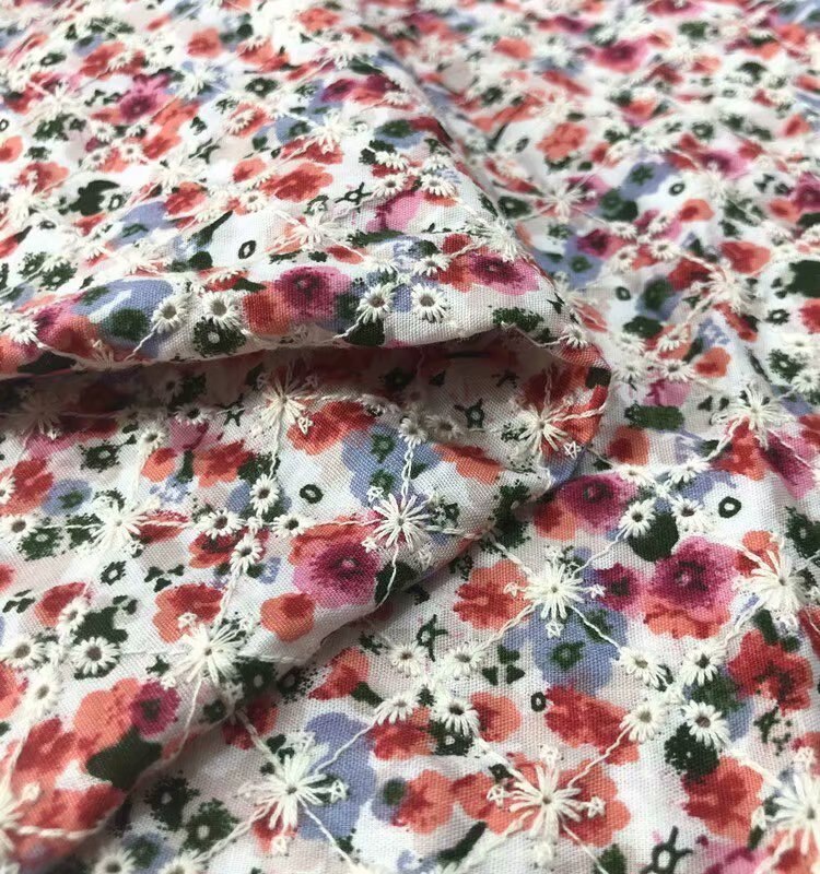 Latest Nigerian Cotton Voile Lace Material Embroid... – Vicedeal