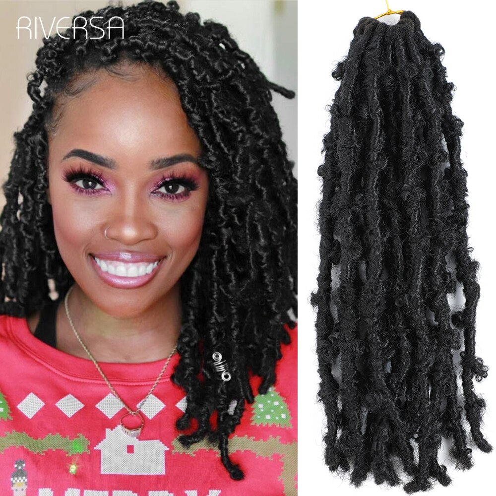 Buterfly-extensiones de cabello rizado trenzado, p... – Grandado