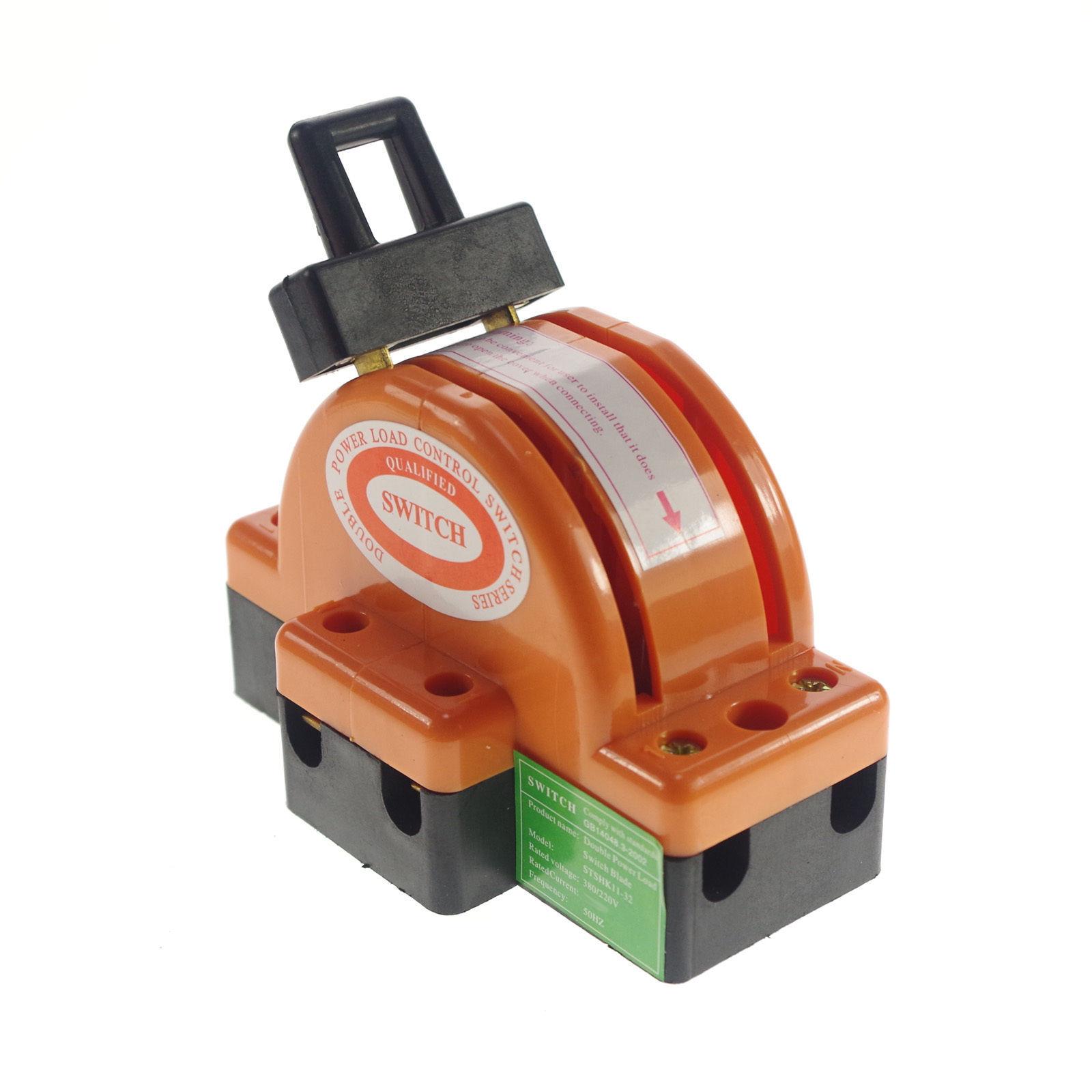 30A Two Pole Double Throw Knife Disconnect Switch ... – Grandado