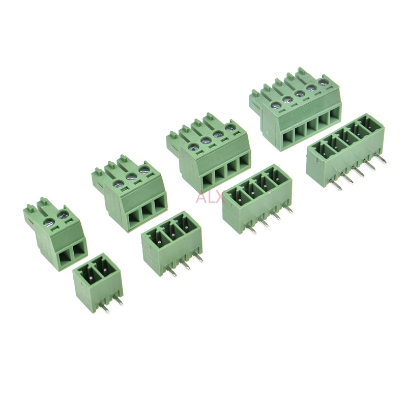 10SETS 15EDG 2/3/4/5/6/7/8/9 pin right angle screw... – Vicedeal