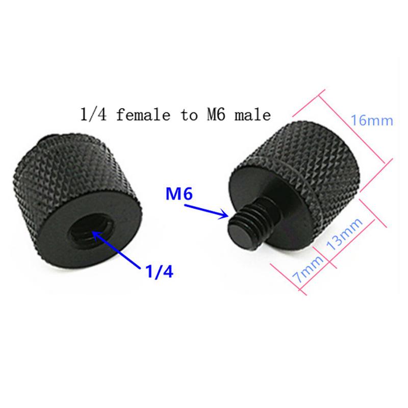 M4 M6 M8 M10 M12 1/4 Man-vrouw Schroef Mount Adapt... – Vicedeal