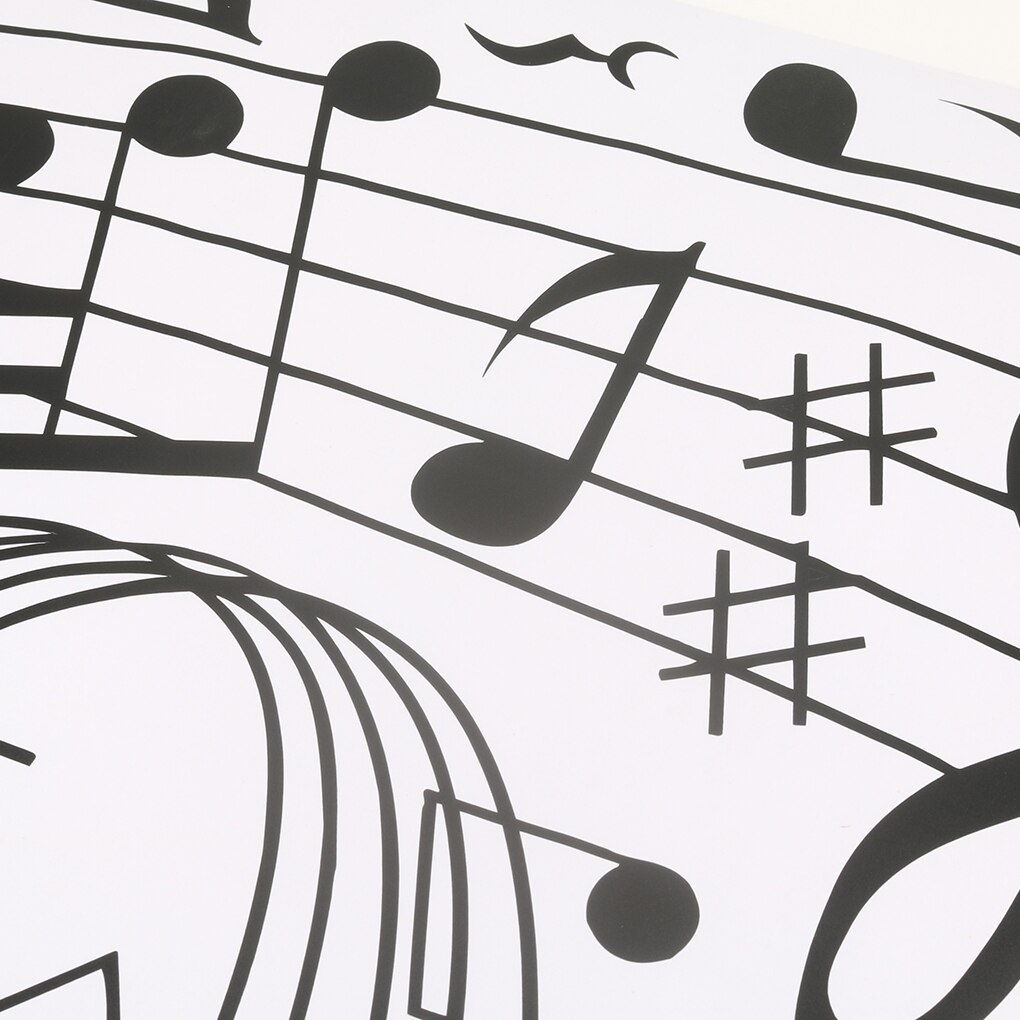Art Music Notes Wall Stickers Music Notes Lepu Dec... – Grandado