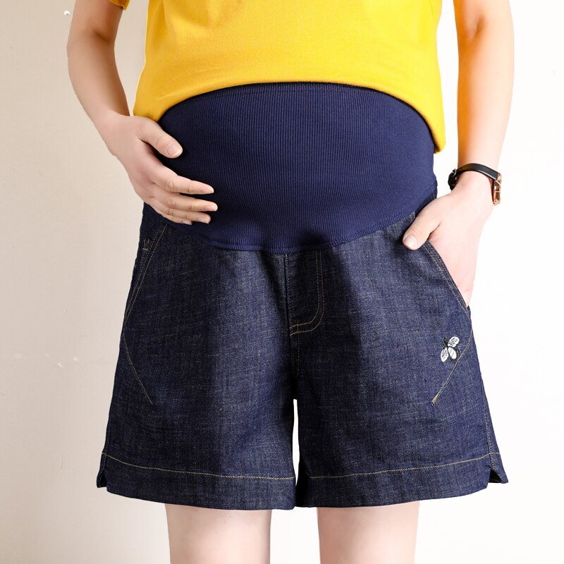 Jean Shorts Women Summer Pregnant Casual Jeans Fem... – Grandado