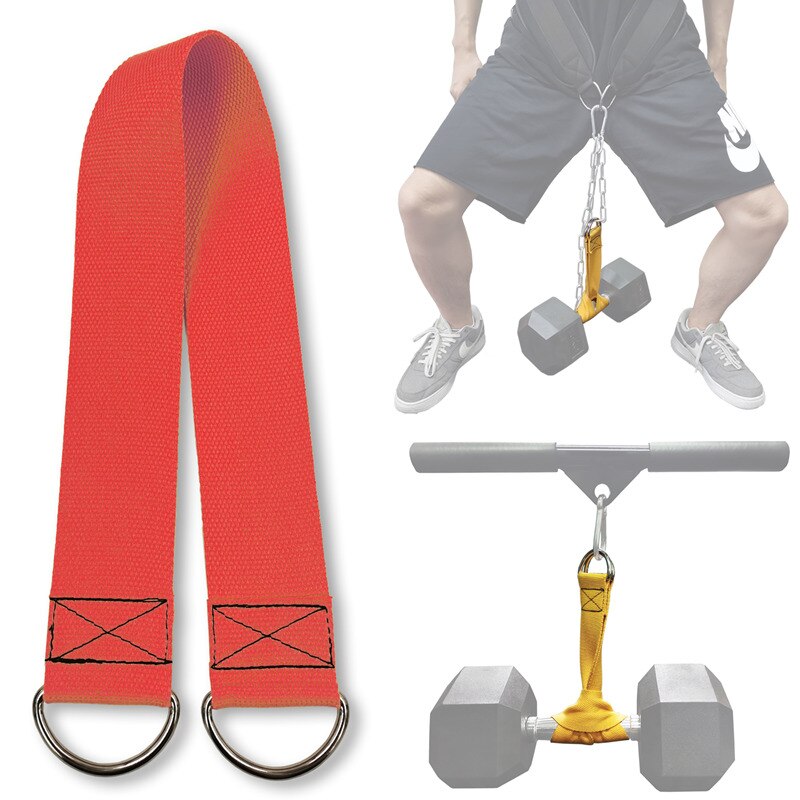 Dumbbell Loading Strap for Squat Weightlifting Pul... – Vicedeal