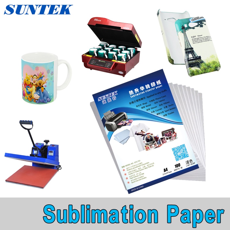 100 Sheets A4 Sublimation Paper For 3D Sublimation... – Grandado