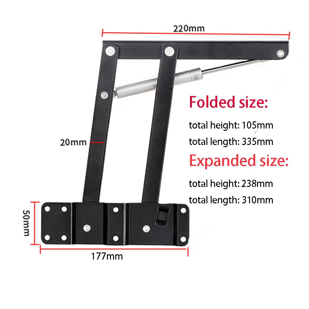 2Pcs DIY Lift UP Spring Hinge Hinges Lift Up Coffe... – Grandado