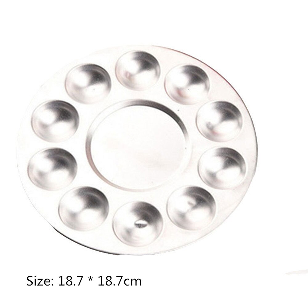 10-Hole Aluminium Ronde Palet Kunst Verf Tekening ... – Vicedeal
