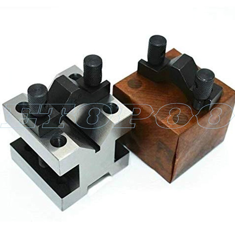 2pcs V-Block Ground Pair with Clamp Set Precision ... – Vicedeal