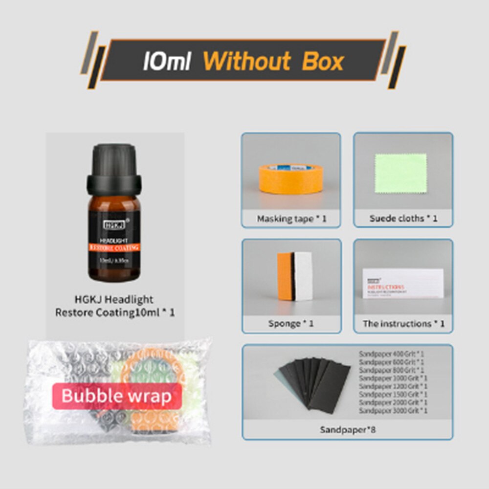 HGKJ Car Light Windows Cleaner Repair Renovation A... – Vicedeal