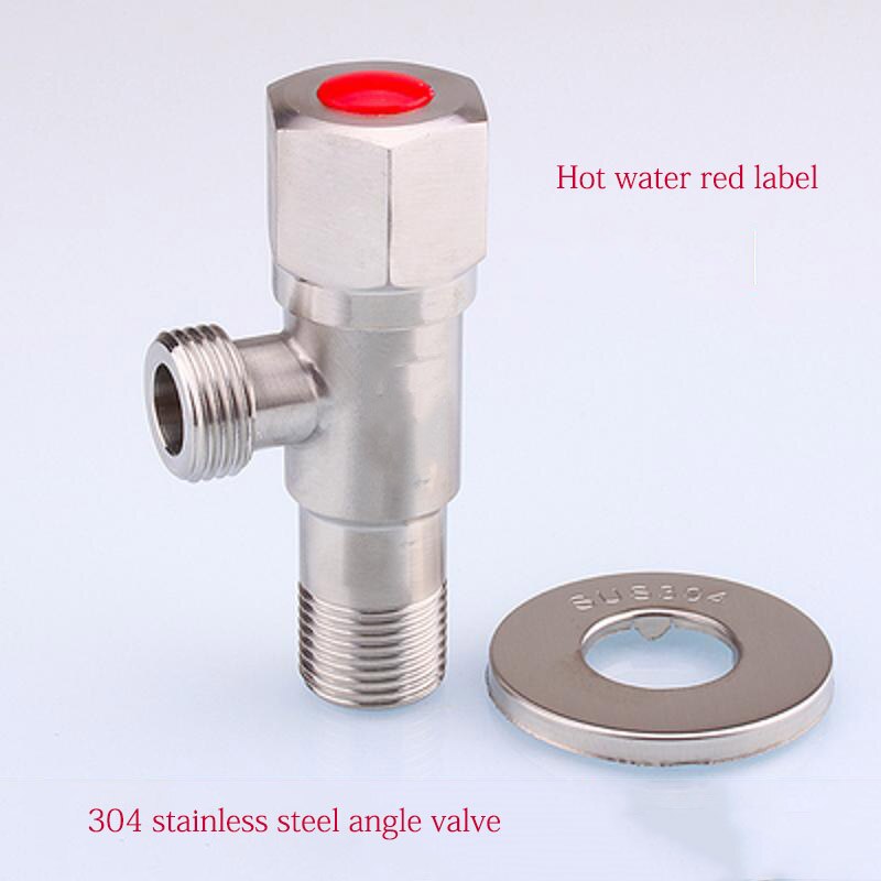 Een Stuk Kraan Koper Vulling Driehoek Klep Rvs Ver... – Vicedeal