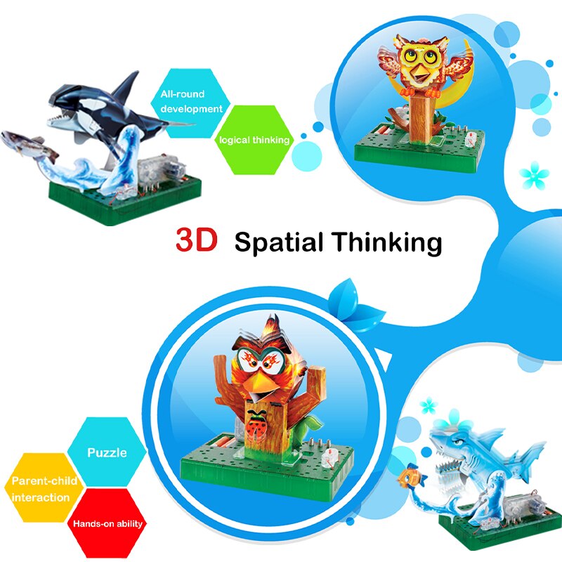 3d DIY Steam Electric Origami Educational Science ... – Vicedeal